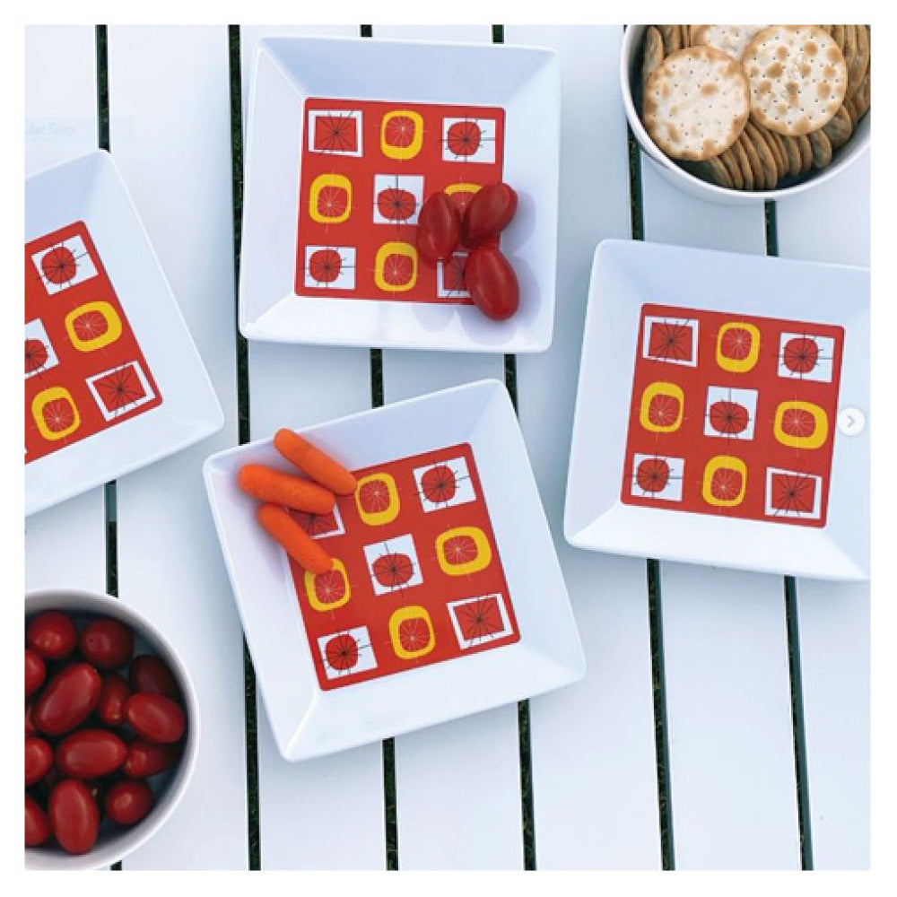 Modern Melamine Tableware | MidCentury Design Tablescapes | The Savory ...