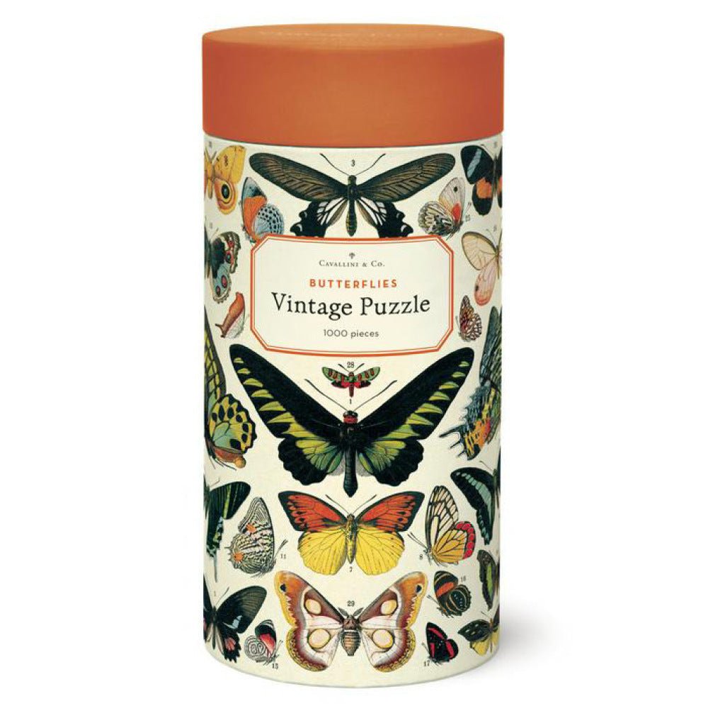 Jigsaw Gift Ideas | Butterfly Jigsaw Puzzle for Adults | The Savory Pantry
