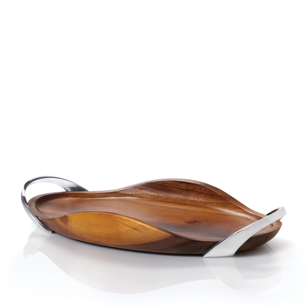 Nambe Serving Tray | Modern Tabletop Design | The Savory Pantry